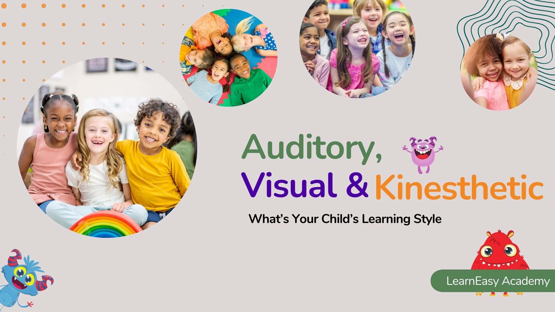 Visual, Auditory, and Kinesthetic: What’s Your Child’s Learning Style ...