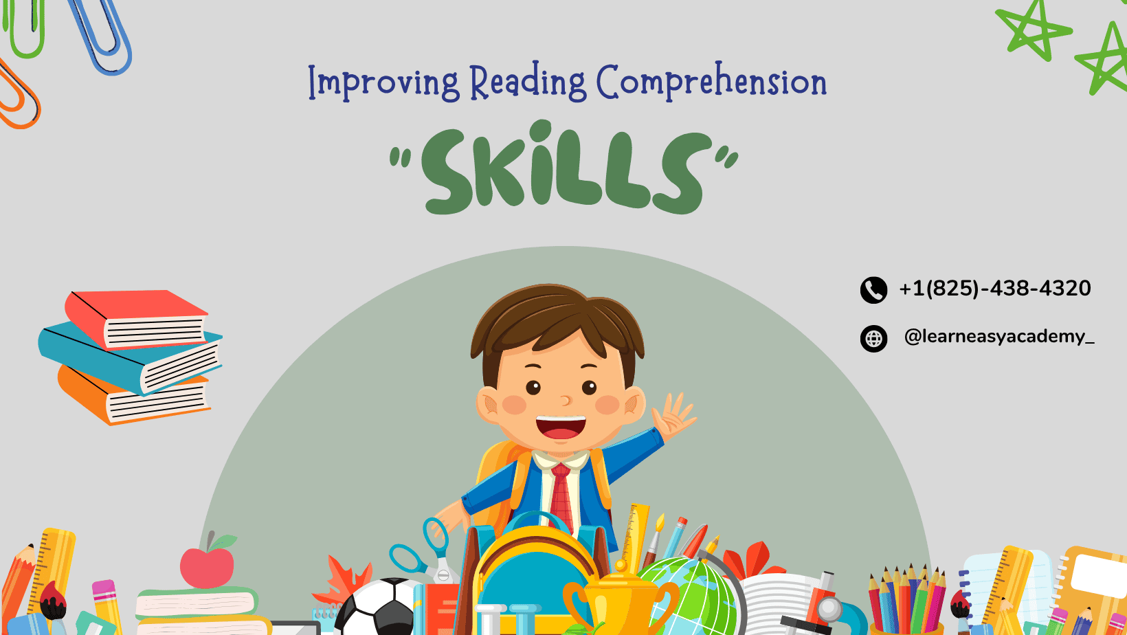 Improving Reading Comprehension Skills - Tutoring that works!
